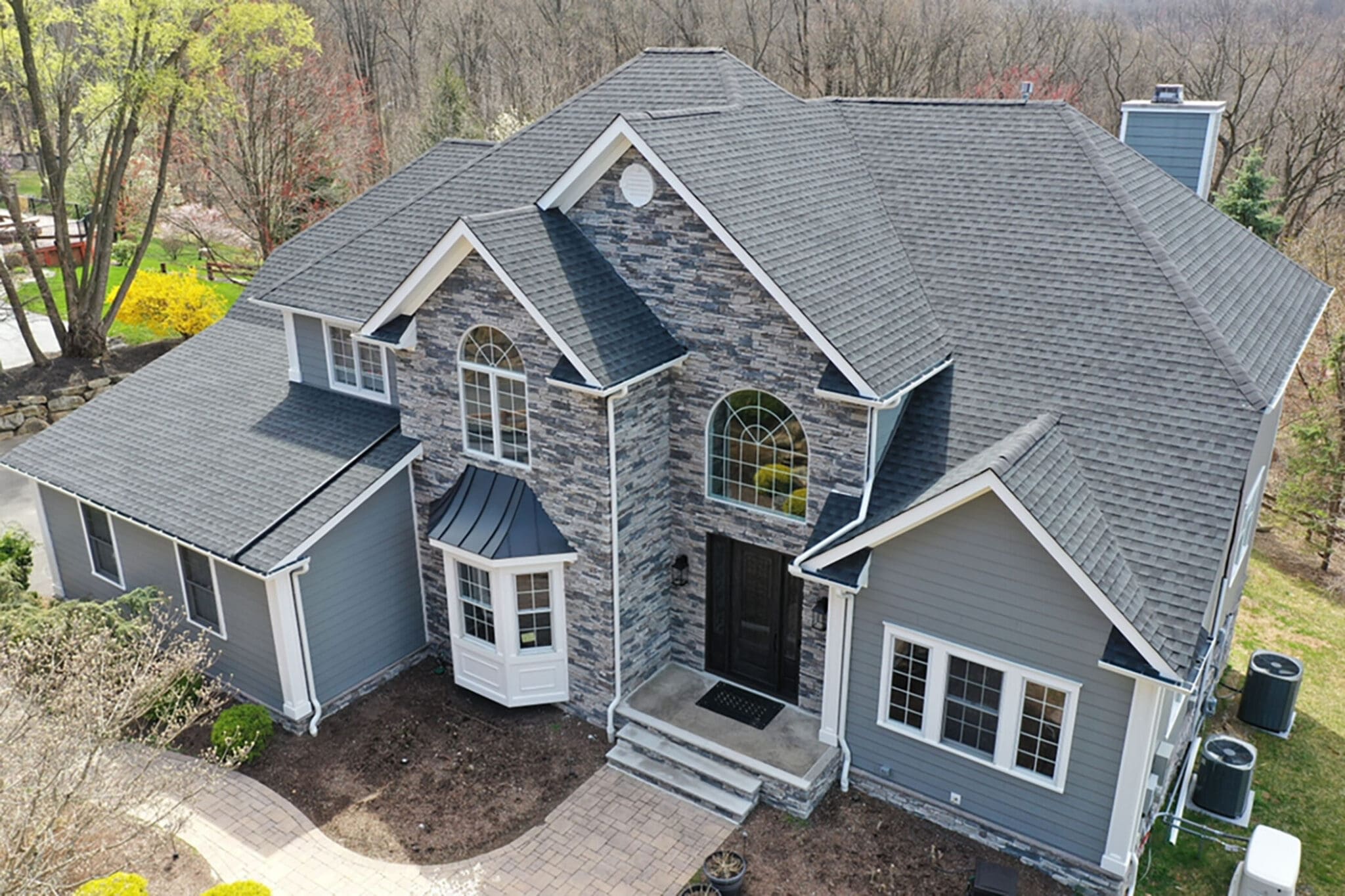 GAF Shingles | Blue Nail